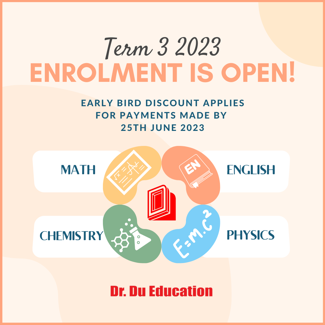 Welcome Back to Term 1 2023! | Dr Du Education